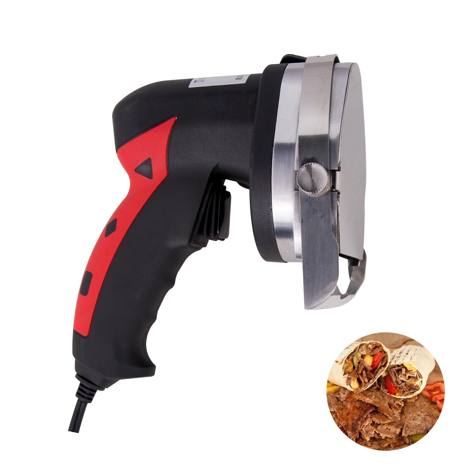 Amazon.com: EASYROSE Shawarma Knife Electric Gyro Cutter 110V 80W Kebab ...