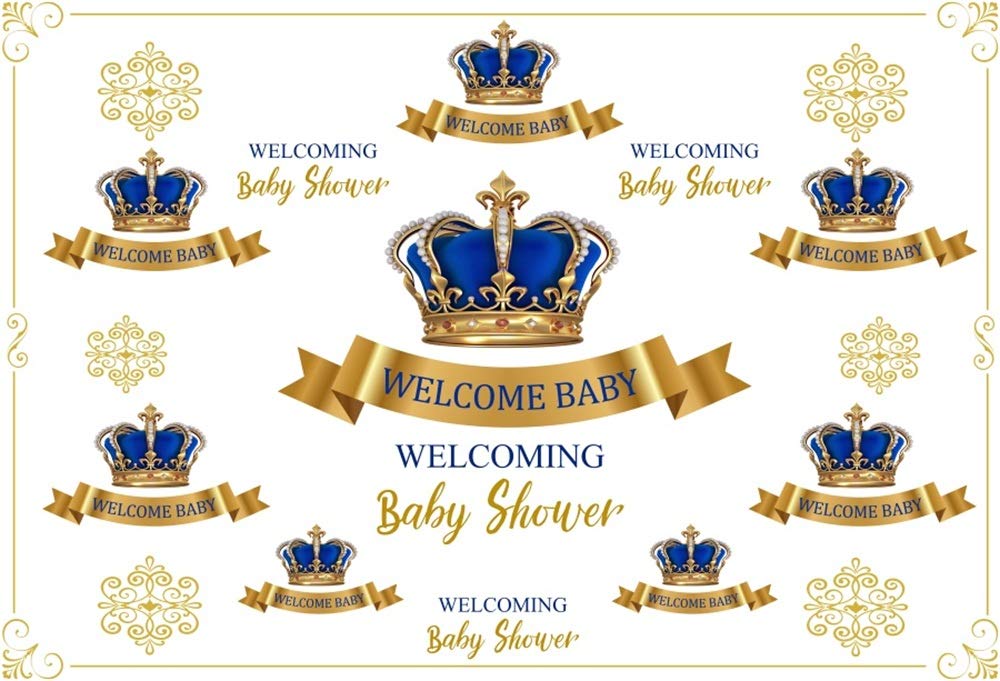 Buy CSFOTO 20x10ft Backdrop Baby Shower Photography Background Welcome ...