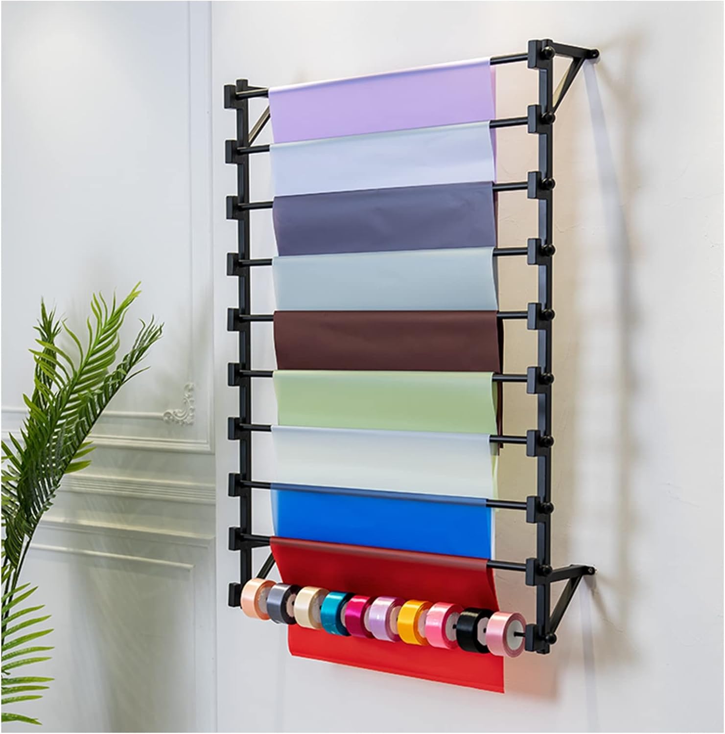 Amazon.com - Storage Display Stand Household Gift Wrapping Paper Holder ...