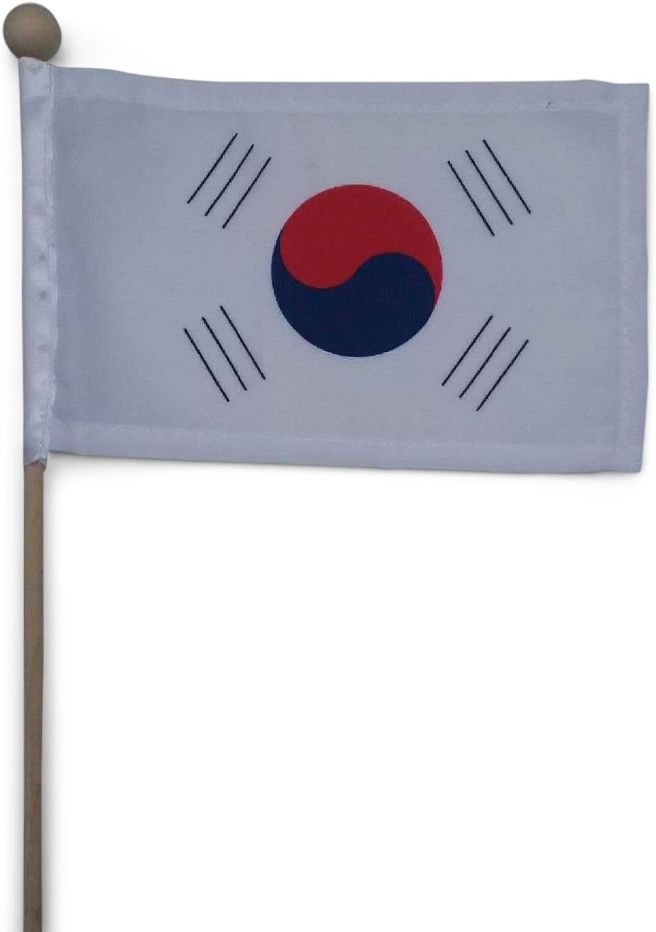 Amazon.com : 10 Premium 4x6 Inch South Korea Hand Held Flag Mini South ...