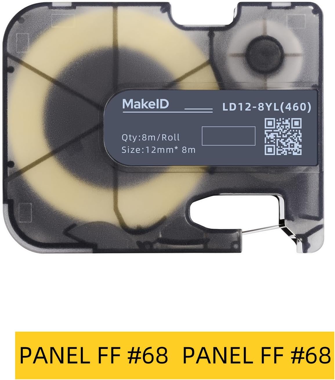 Amazon.com: MakeID All-Weather PET Label Tape with Ribbon Cartridge for ...