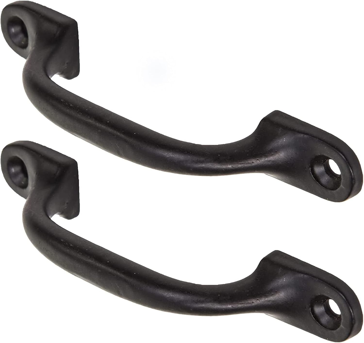 Black Door Bows Pull Handles 4-Inch/100mm Sliding Barn Door Handle ...