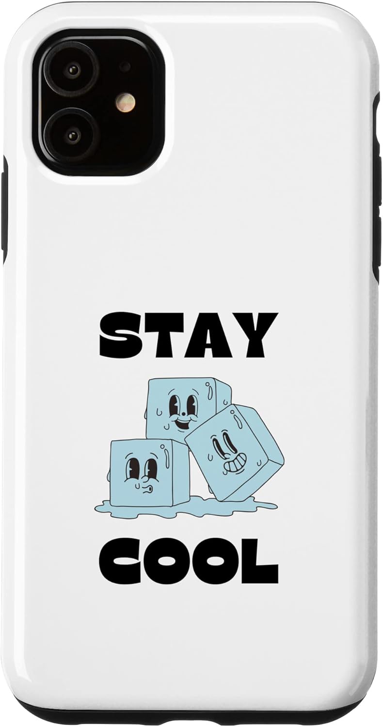 Amazon.com: iPhone 11 Ice Cubes Stay Cool Summer Pool Beach Days Boys ...
