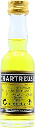 Chartreuse - Yellow Herbal Miniature - : Amazon.co.uk: Grocery