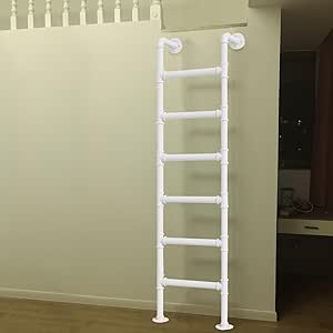 Amazon.com: Heavy Duty Metal Basement Egress Ladder 4ft 5ft 6ft 7ft 8ft ...