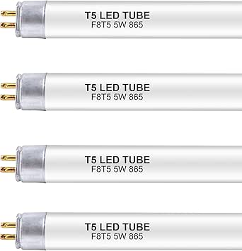 Wesome Lighting 12 Inch F8T5/DL LED Replacement Bulbs, 6500K Daylight ...