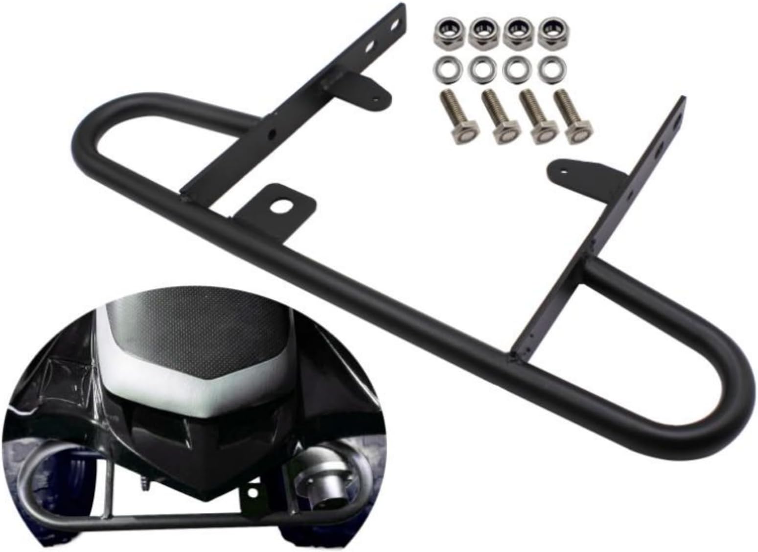 Amazon.com: JY PERFORMANCE Rear Wide Grab Bar Fit for 2006-2020 Yamaha ...