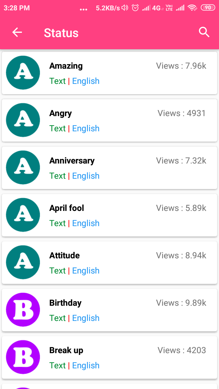 Collections, SMS, Status, Wishes, Joke, Quotations - App on Amazon Appstore