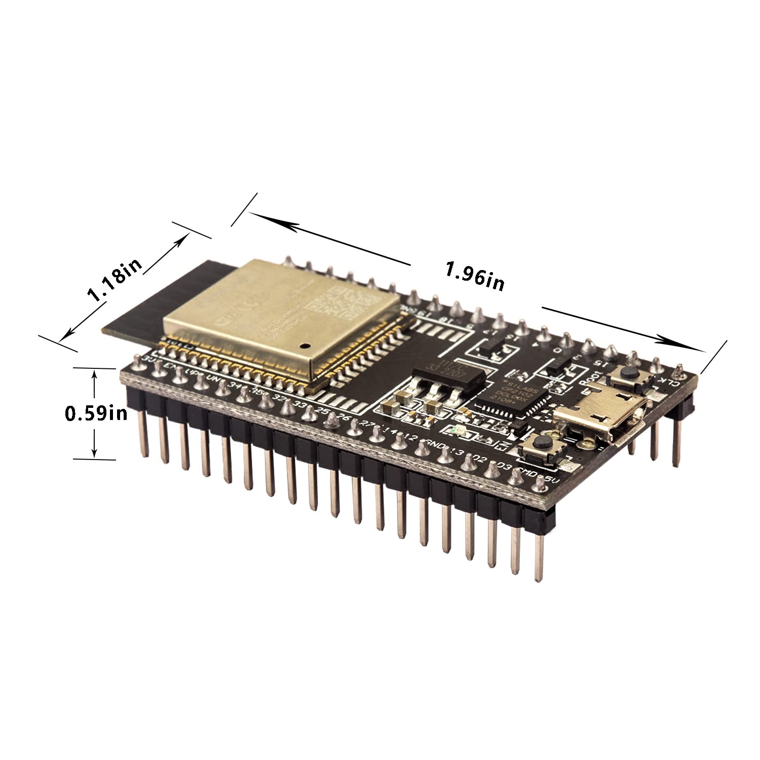 Nodemcu Esp32 Wroom32 Wifi Bluetooth Iot Dev Kit Arduino 44 Off