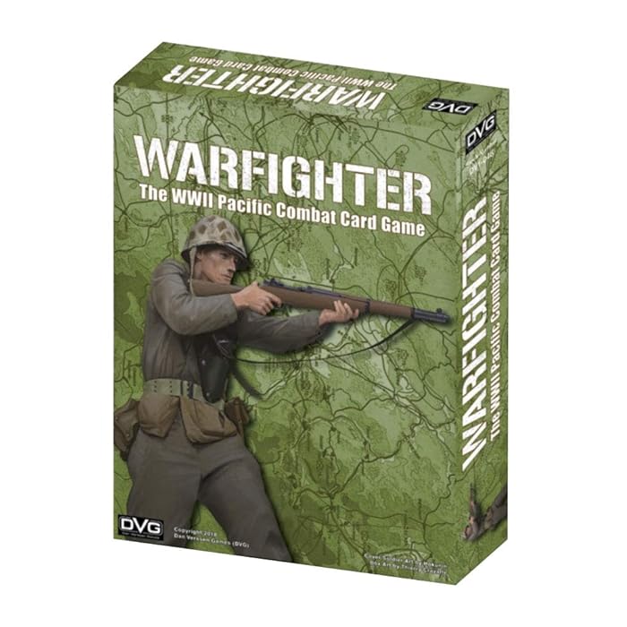 Buy DVG: Warfighter, The WWII Pacific Combat Card Game Online at ...