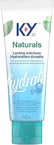 K-Y Naturals Moisture+ Intimate Gel - Hyaluronic Acid Lubricant