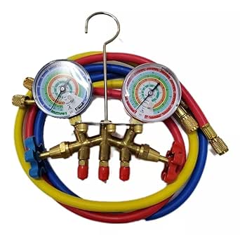 Generic Manifold con Manometros Marca Avaly R22 R134 R404 Y R407 con ...