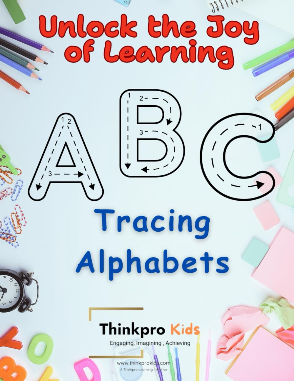 Amazon | ABC - Tracing Alphabets: Unlock the Joy of Learning with Fun ...