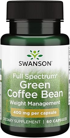 Amazon.com: Swanson Full Spectrum Green Coffee Bean 400 Milligrams 60 ...