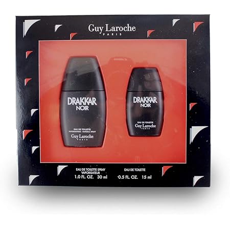 Amazon.com : Drakkar Noir by Guy Laroche for Men Gift Set, 2 Piece ...