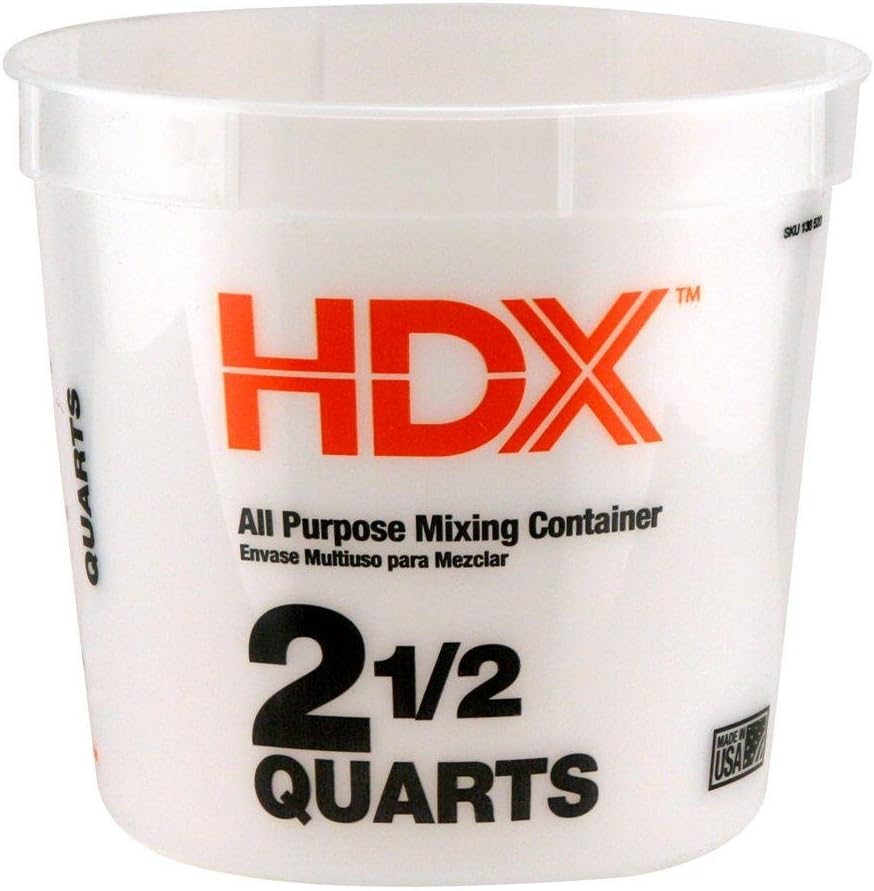 Amazon.com: 2.5-qt. Natural Multi-Mix Container (3-Pack) : Industrial ...