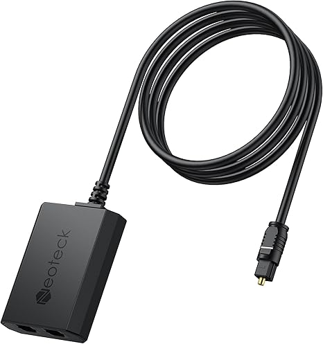 Amazon.com: Neoteck 1 in 2 Out Optical Cable Splitter Chip,1 in 2 Out ...