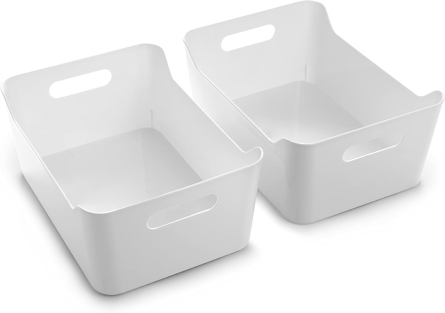 Amazon.com - BINO | Plastic Storage Bins, Small - 2 Pack | THE SOHO ...