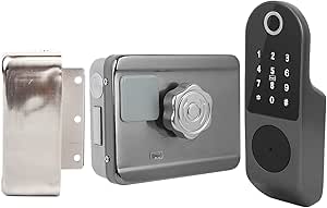 Amazon.co.jp: WiFi Smart Lock, Fingerprint Password IC Card Key ...