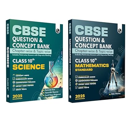 (Old Edition) PW CBSE Question and Concept Bank (QCB) Class 10 Science ...
