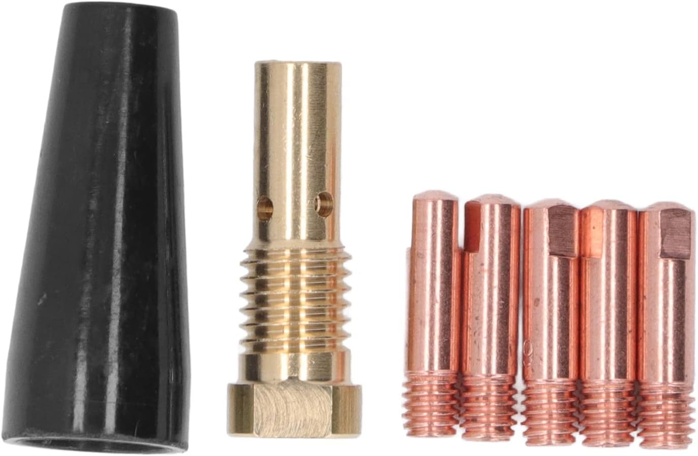 7 Pieces Tip Kit Accessory Kit, Gasless Nozzle + Diffuser for MIG ...