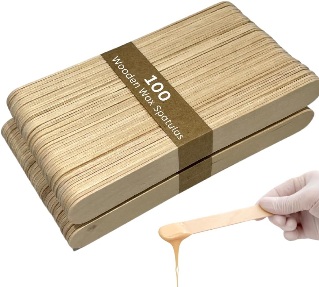 DDLBiZ Waxing Spatulas - Thick - Bag of 100 : Amazon.co.uk: Health ...