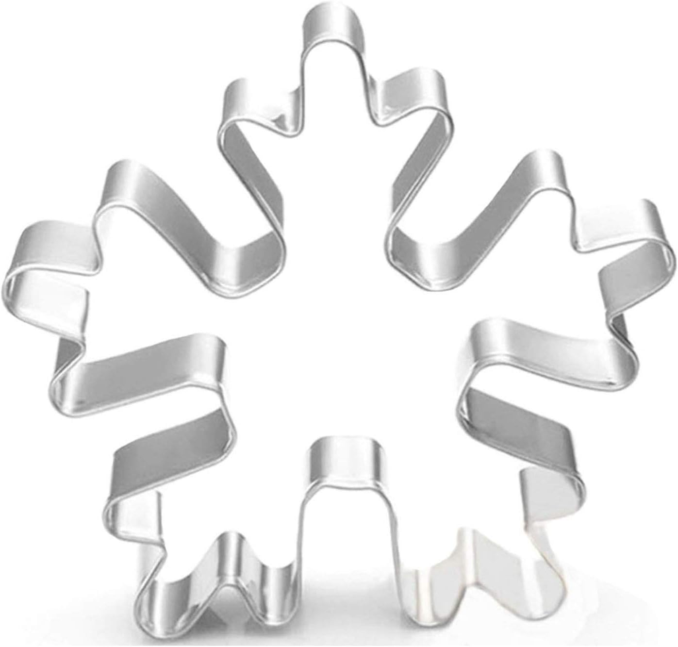 Amazon.com: R&M Snowflake Wide 5" Cookie Cutter in Durable, Economical ...