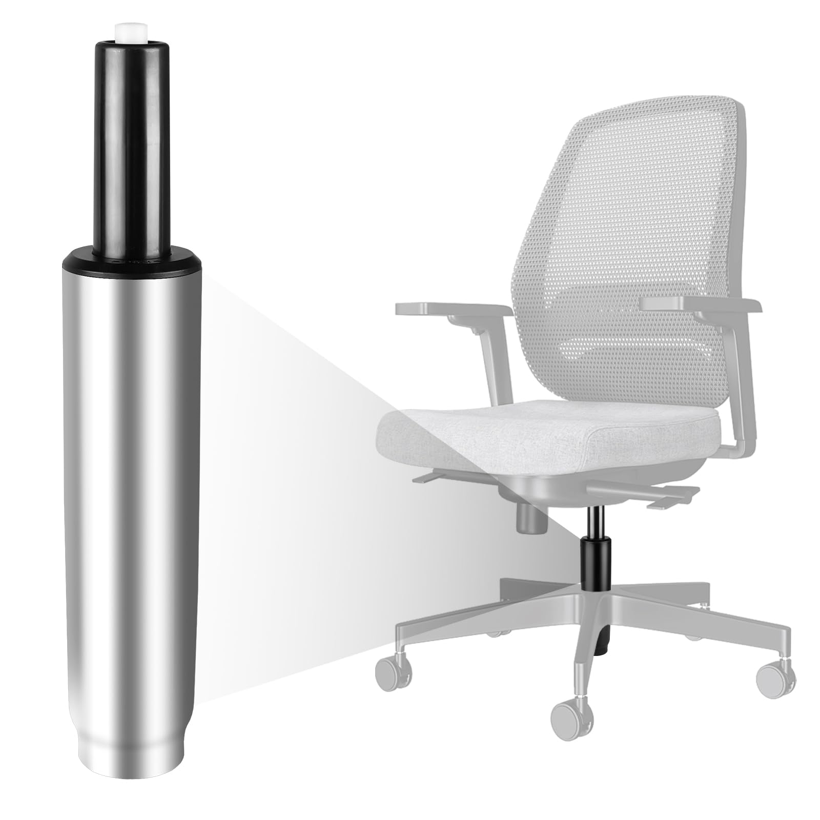 Amazon.com: Donext Gas Lift for Office Chairs, 3.9 Inch Stroke Heavy ...