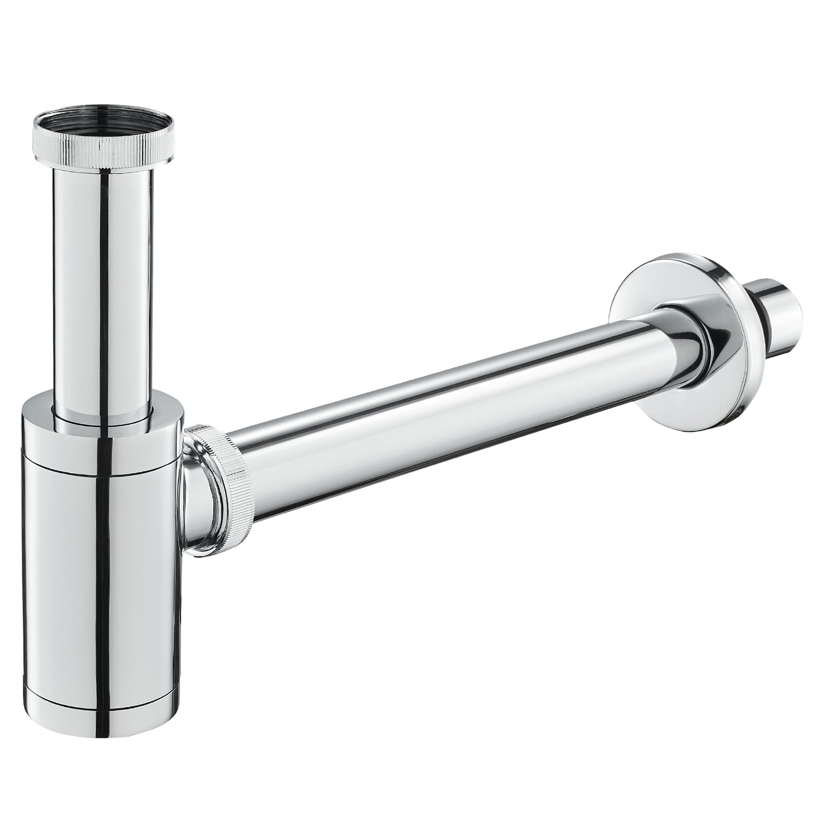 Bathroom Sink Extension Tube Trap VeeBath Chrome Basin Sink Tap Bottle ...