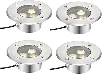 OrbitCob® Outdoor Recessed Ground Spotlight 3W IP68 Waterproof ...