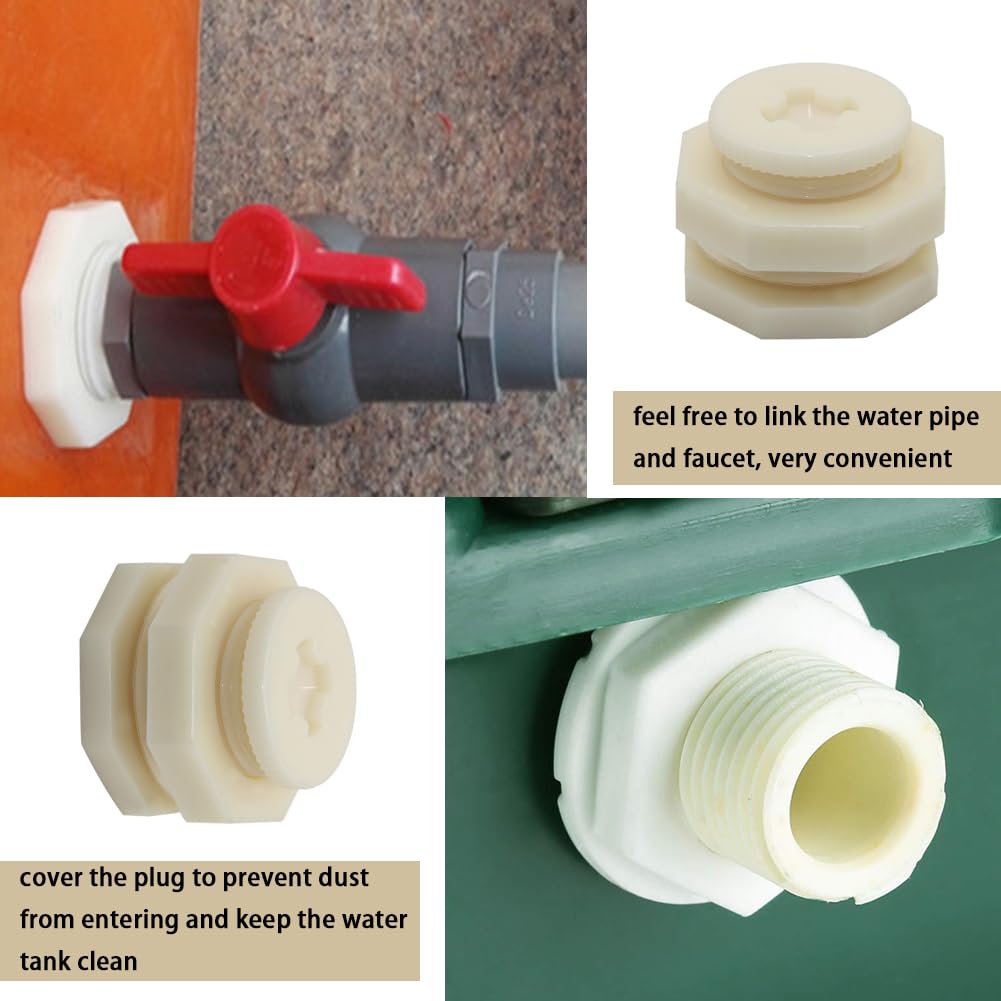 Plastic Water Tank Fittings ABS Plastic Water Tank Bucket Connector