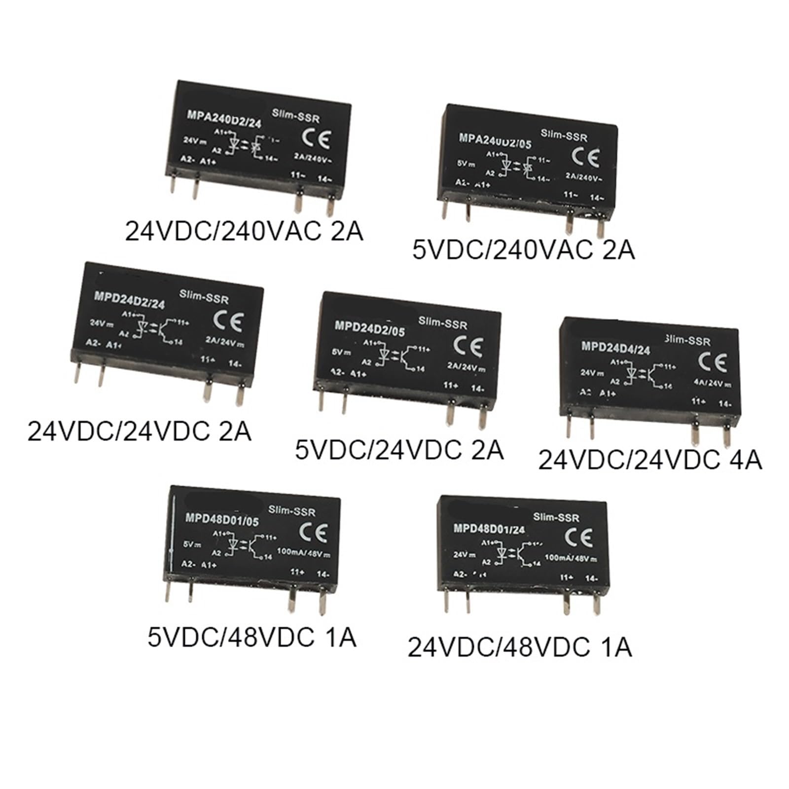Snapklik.com : ETURBEV MPD24D2/05 4 Pin PCB Micro Voltage Relay Switch ...