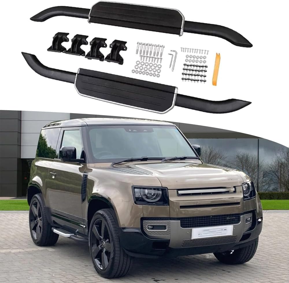 Amazon.com: FTAPACCE 2PCS Side Steps Running Boards Nerf Bars Fits for ...