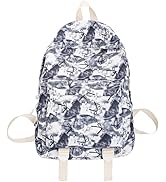 Amazon.com: Cohawk Floral Backpack for Women Coquette Aesthetic Nylon ...