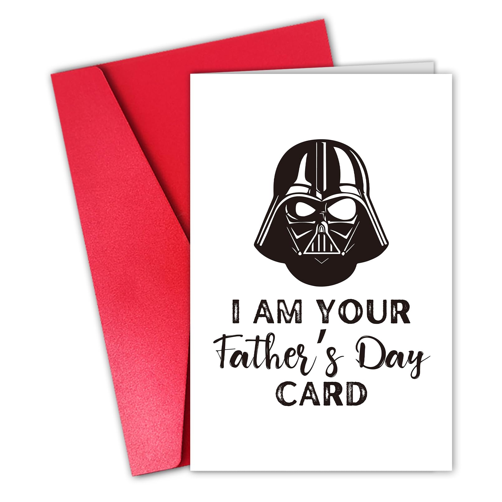 Darth Vader Father’s Day Card, Star Wars Father’s Day Card from Son for ...