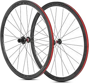 Amazon.com : 700C Road Bikes Wheel Set Double Wall Alu Alloy Rim C ...
