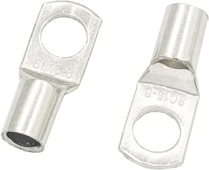 Amazon.com: Ring Terminals 10PCS SC16-6 16-8 16-10 16-12 Copper Cable ...