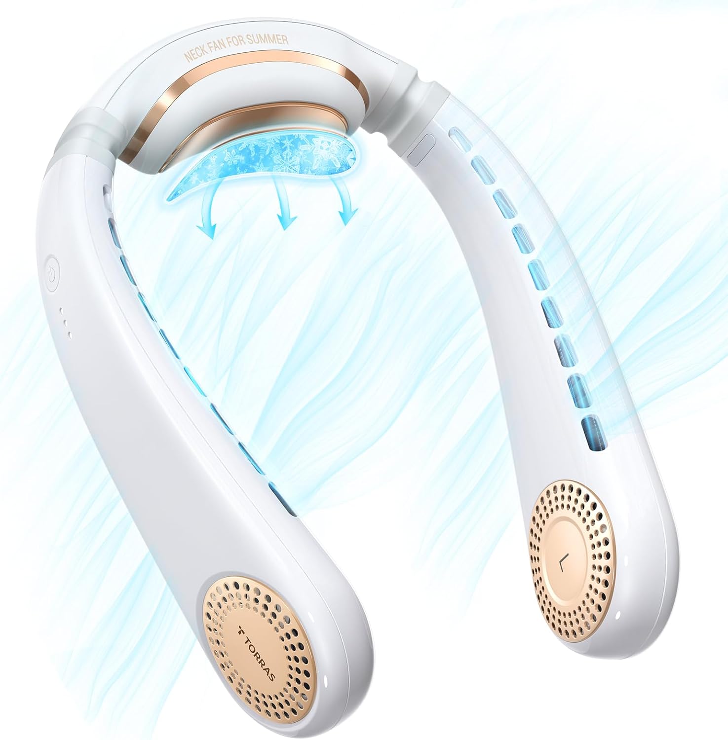 TORRAS Coolify Portable Air Conditioner Neck Fan USB Fan, Hands Free ...