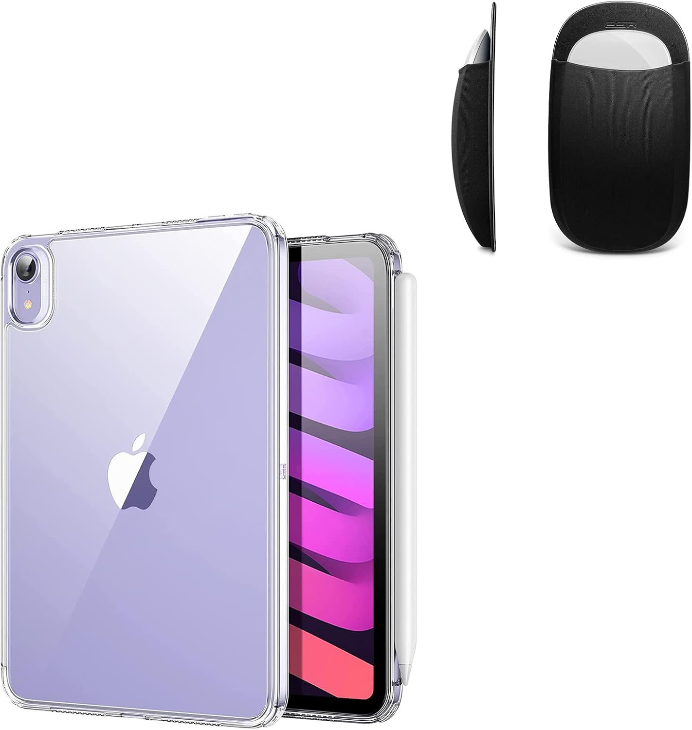 Amazon.com: ESR Hybrid Clear Case Compatible with iPad Mini 6 (8.3 inch ...