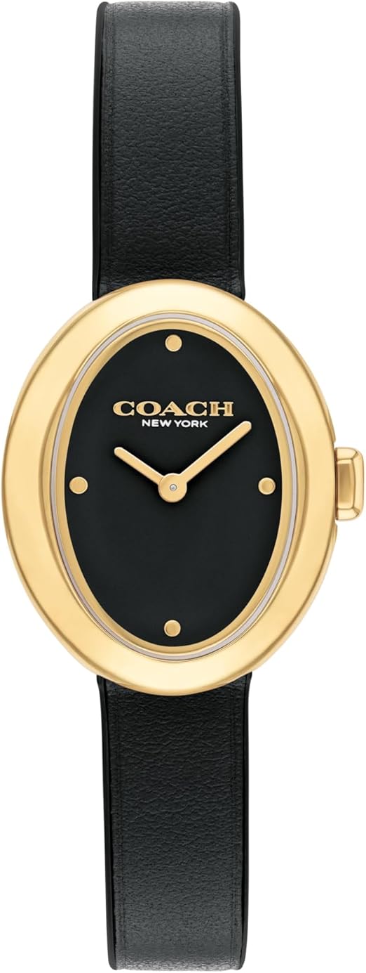 Amazon.com: Coach Sammy Women's - 2H Quartz Watch - Calfskin Leather ...
