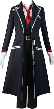 Amazon.com: Gzcos Moon Anime Hong Lu Cosplay Costume Men Uniform Coat ...