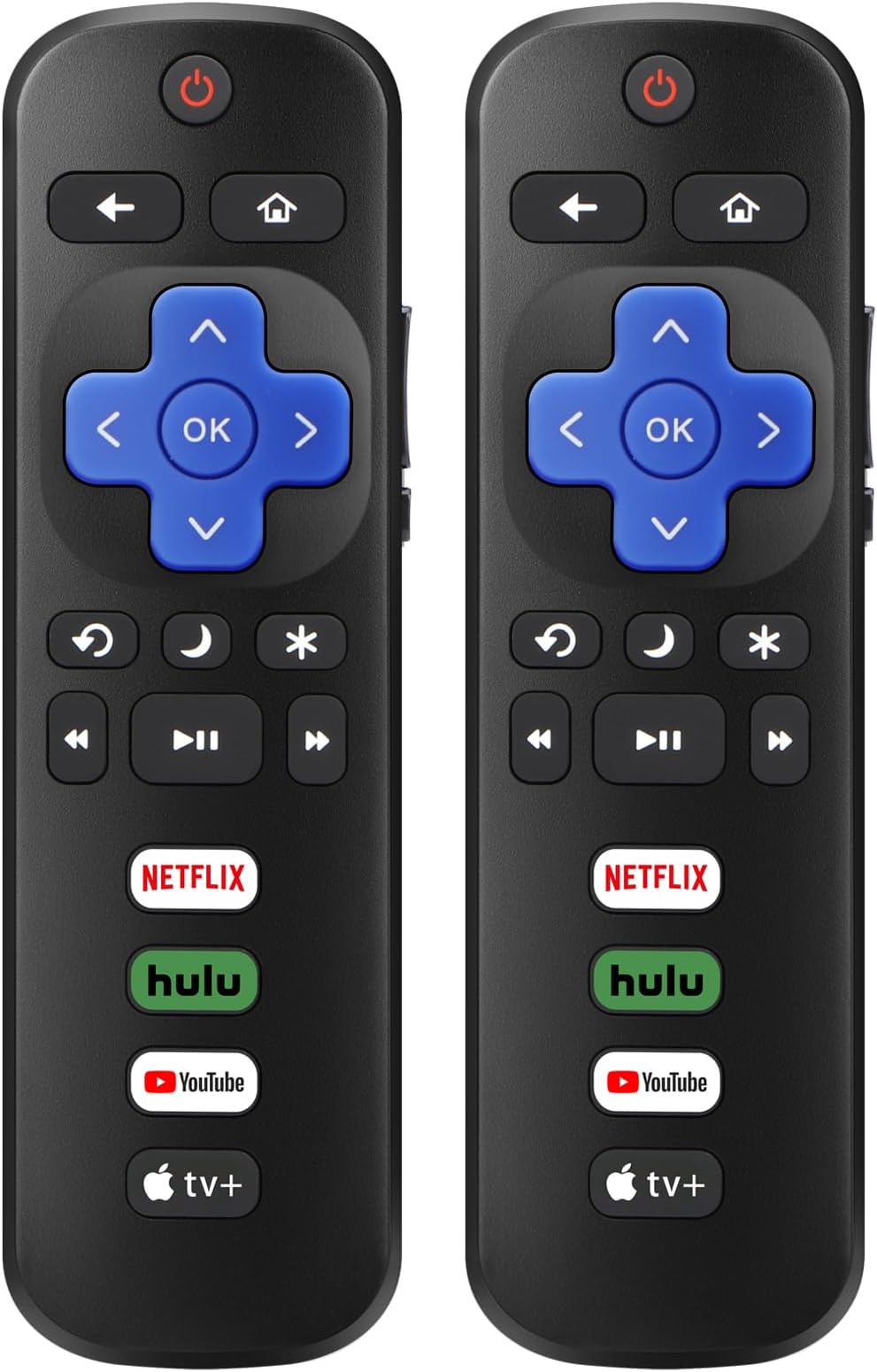 Amazon.com: 【Pack of 2】 Replacement Remote Control for All Roku TV ...
