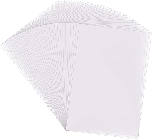 Amazon.com: 50 Sheets Tracing Paper, 8.5 x 11 inches Artists Tracing ...