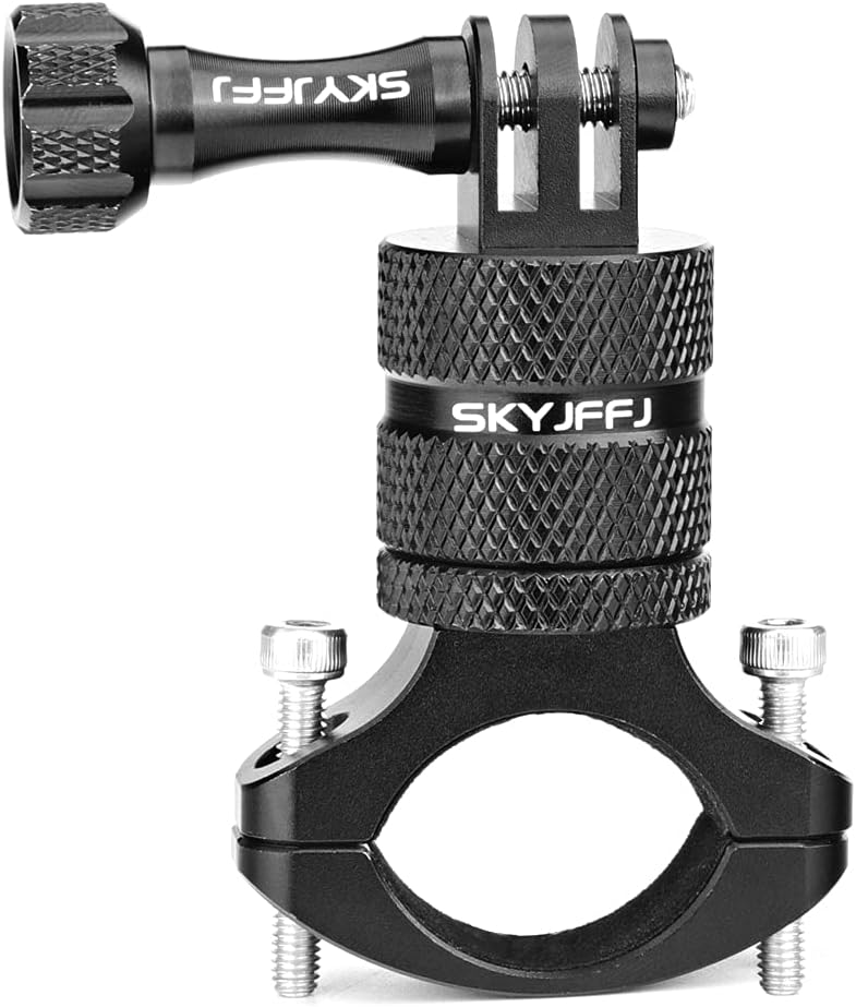Amazon.com : SKYJFFJ Mountain Bike Camera Handlebar Mount for GoPro ...