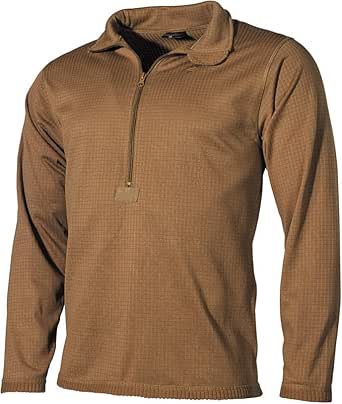 Amazon.com: Shirt Level 2 GEN III ECWCS Grid Fleece Waffle Military ...