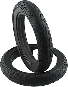 Amazon.com: 12 Inch Solid Tyre For E-Bike Scooter Heavy Duty1/2x2 1/4(57-203) Tire Replacement ...