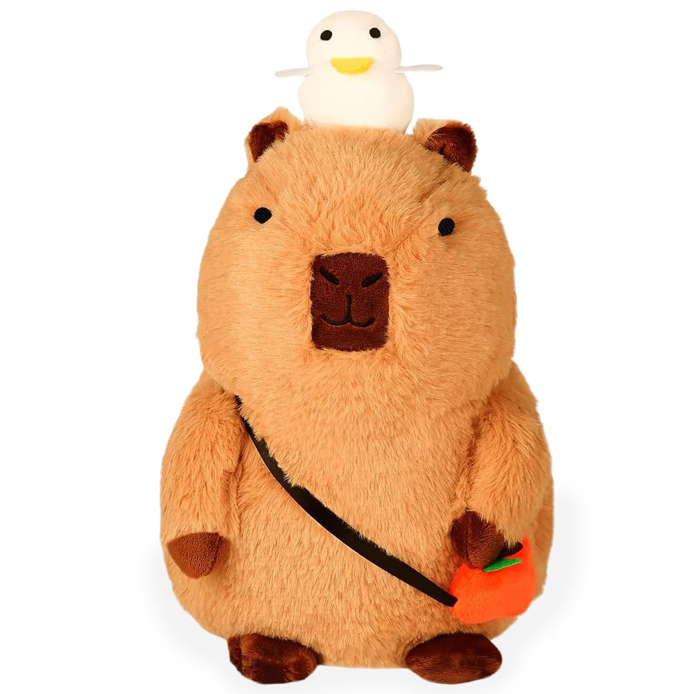 Capybara Plush Doll,Sitting Position Capybara Toy,20 cm Capybara ...