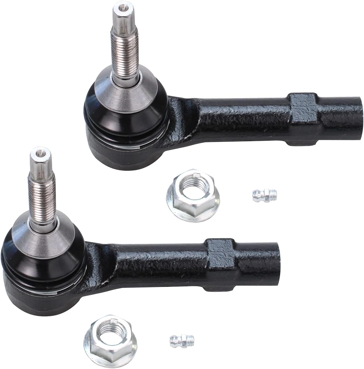 Amazon.com: X AUTOHAUX 2pcs Front Outer Tie Rod End Links Steering Tie ...