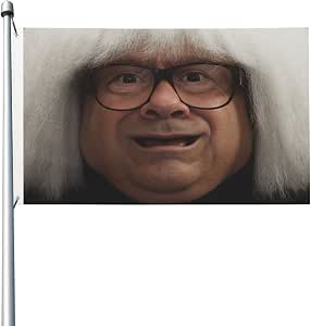 Amazon.com : DOTZRLT Danny Actor Devito Flag Banner 3x5ft Double-Sided ...