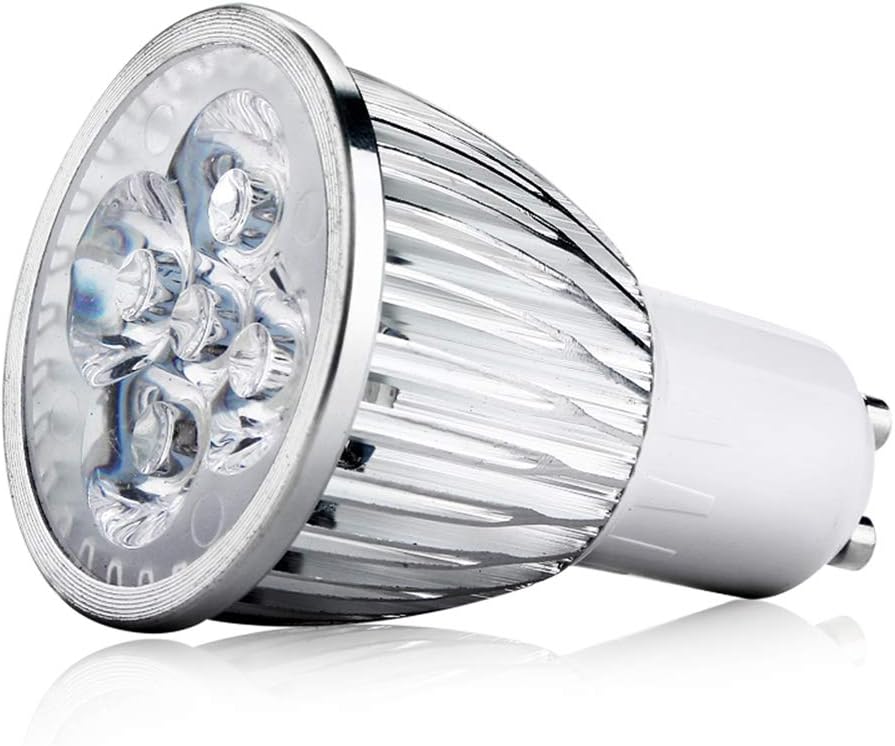 GU10 15w Bright AC220V Dimmable 5X3W LED Bulb Lamp Spotlight Cool White ...